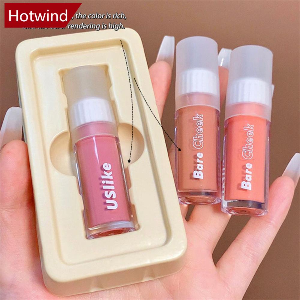 Monochrome Liquid Blush Natural Rouge Sunscreen Blush Long-lasting ...