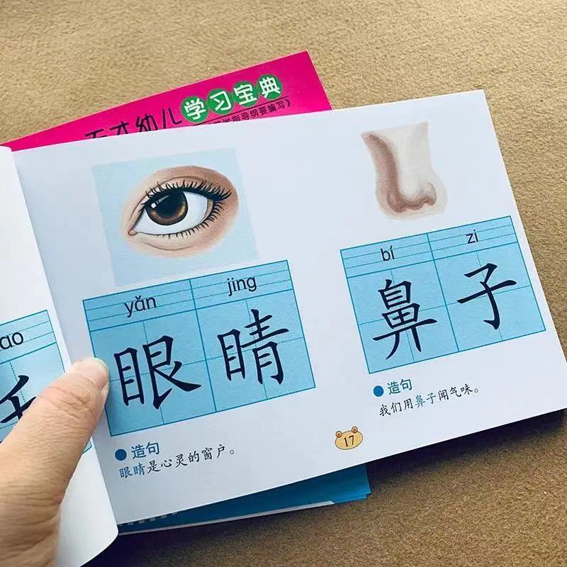 156Pages Chinese Characters Reading Book Kid Learning Hanyu Pinyin Book ...