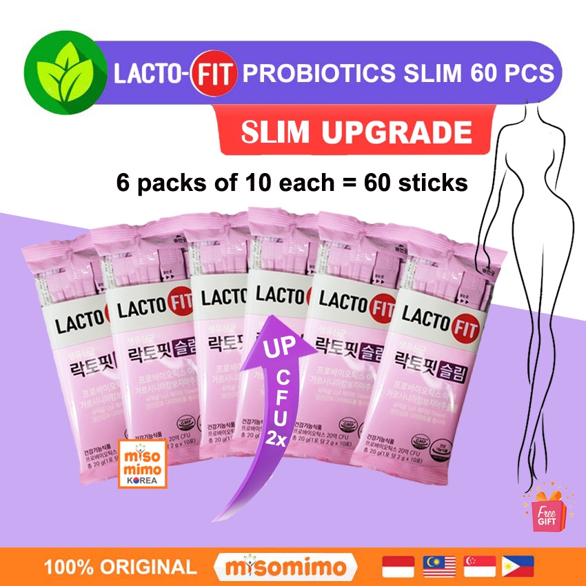 LACTOFIT Slim Probiotic Lacto Fit Inner Beauty Korea + FREE Bonus Gift ...
