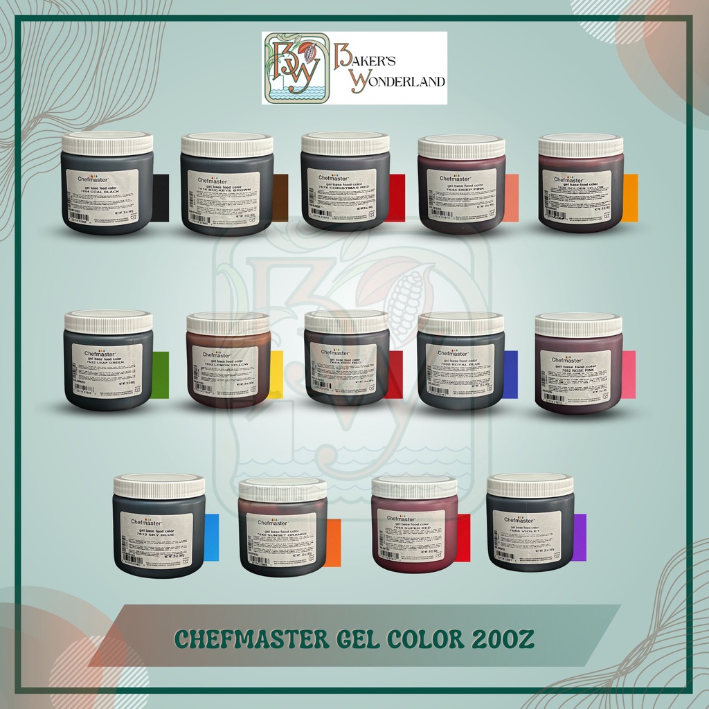 Chefmaster 20oz | Americolor 13.5oz Gel Food Color | Shopee Philippines