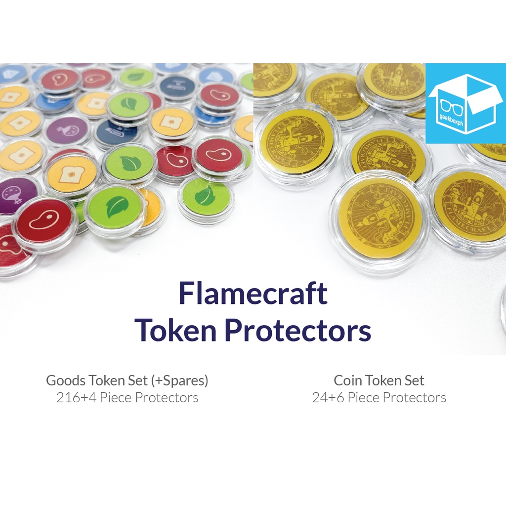 Flamecraft Token Protector Sets Game Accessories | Shopee Philippines