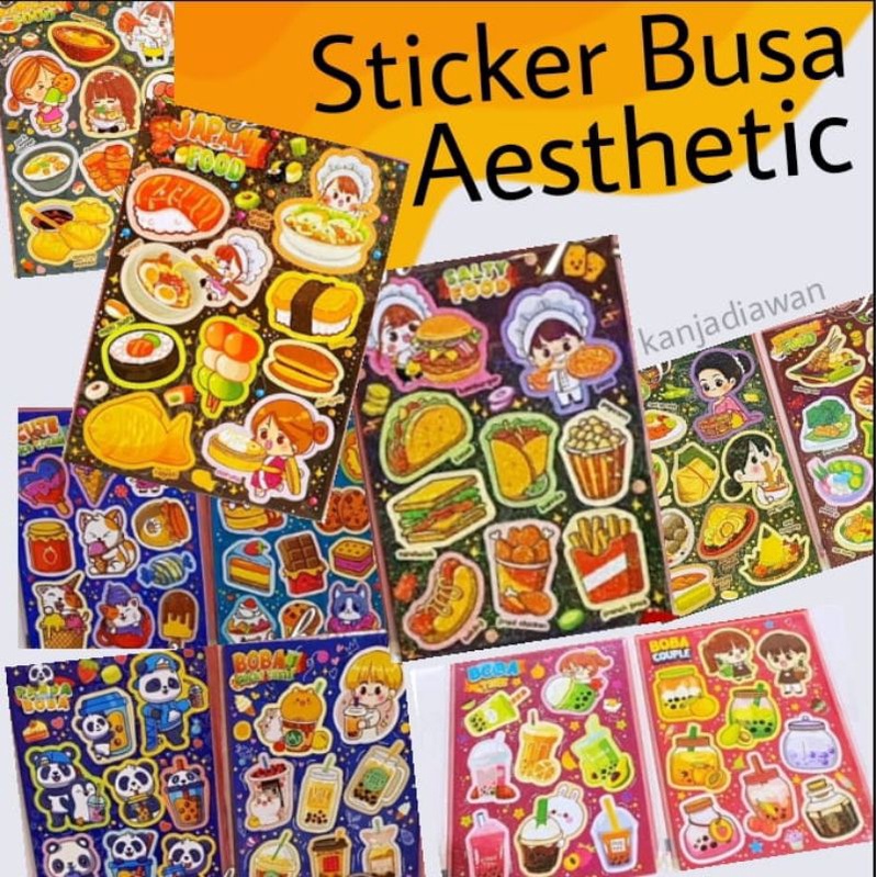 Aesthetic Stickers Viral Foam Stickers | Shopee Philippines