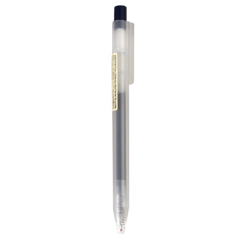 [Ready Stock ]100% Japan MUJI Knock Pressed Pen Smooth Gel Ink ...