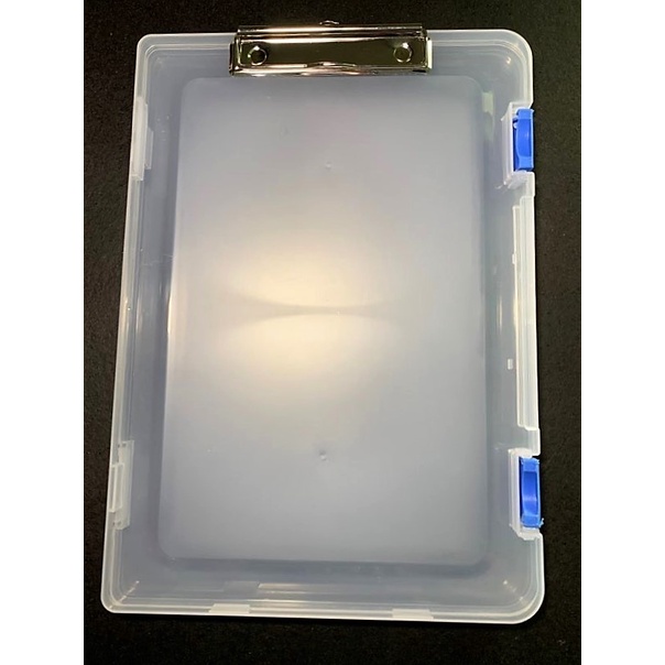(Positivity) Slimcase Storage Clipboard Long Size with Side Opening ...