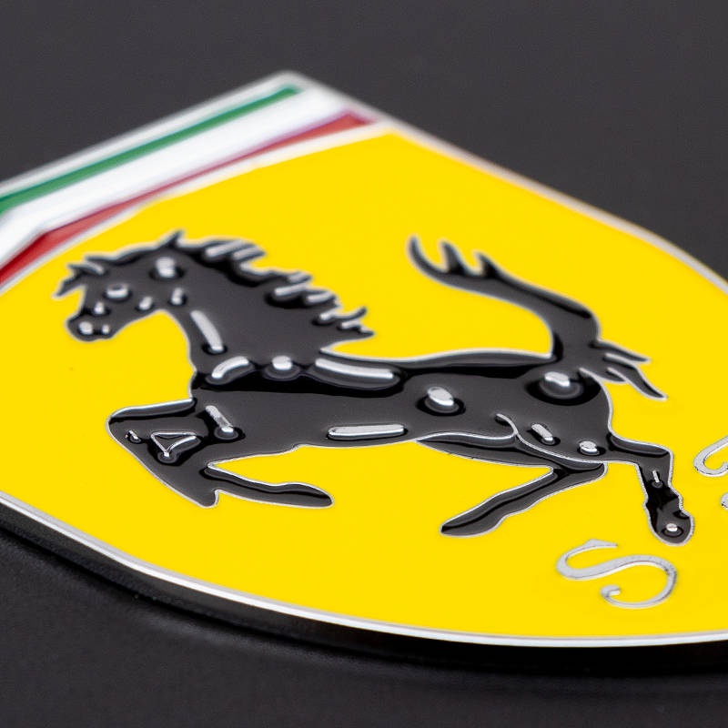 Ferrari Side Seam Label Lamborghini Porsche Metal Car Logo Automobile ...