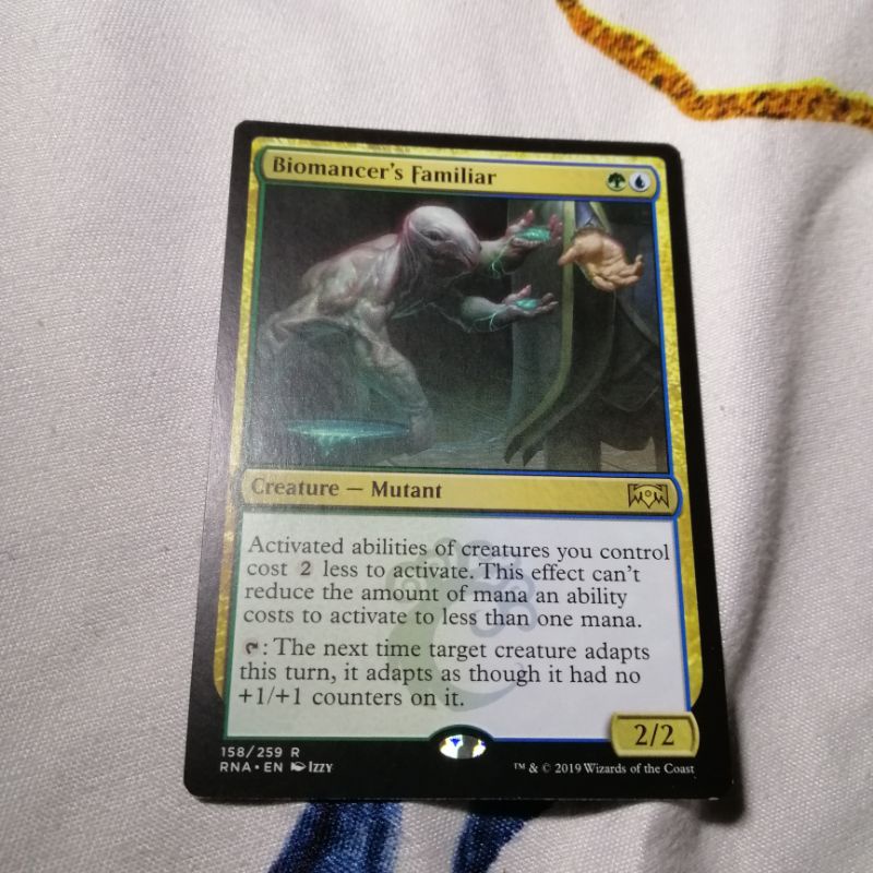 1 Biomancer's familiar RNA ravnica allegiance MTG card magic commander ...