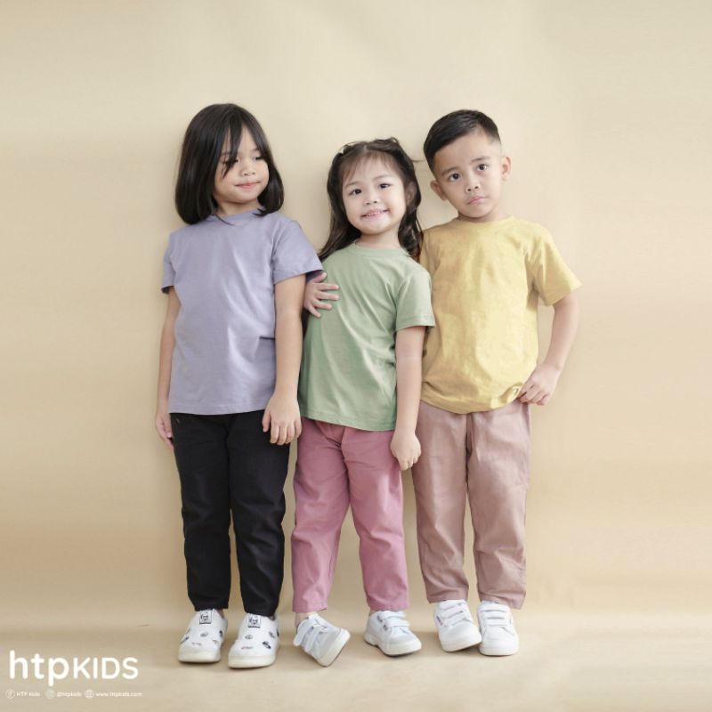 HTP Kids Plain Tee | 100% Cotton Tshirt for Boys and Girls 2yo to 13yo ...
