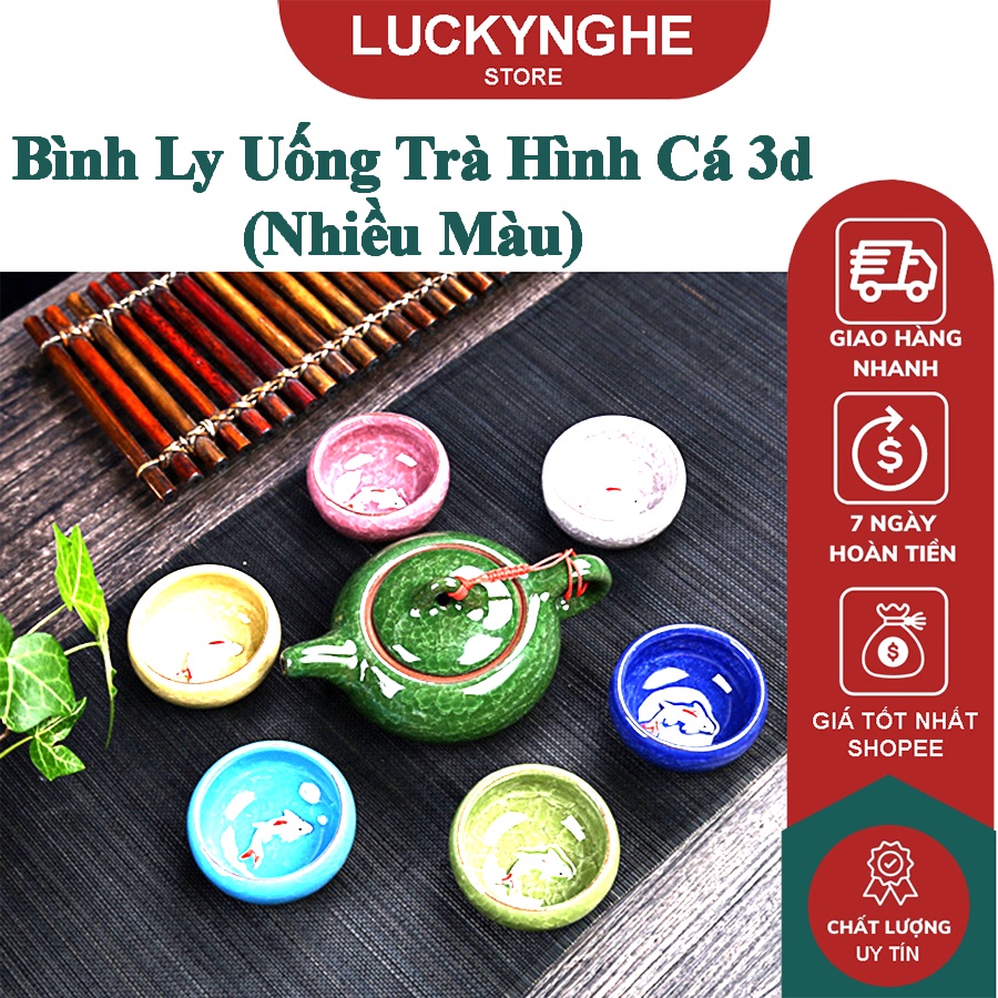 3d Koi Fish Shaped Tea Bottle Set (Multicolor) | Shopee Philippines