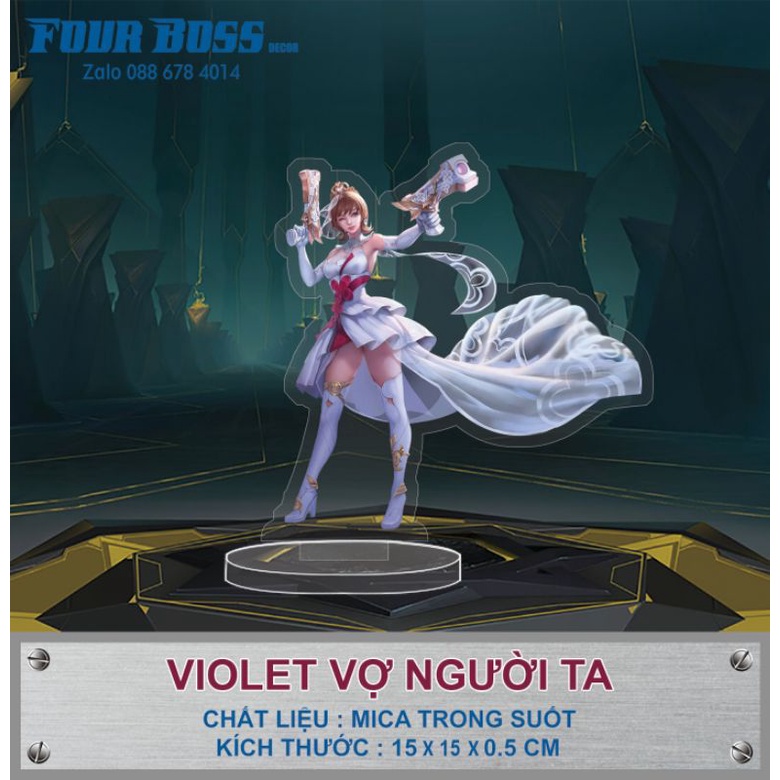 Model of General Violet and Wife in the Game Lien Quan Mobile - Arena of Valor | Shopee Philippines