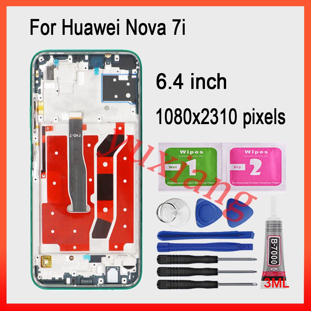 6.4" Original Huawei Nova 7i LCD Display Touch Screen Assembly With ...