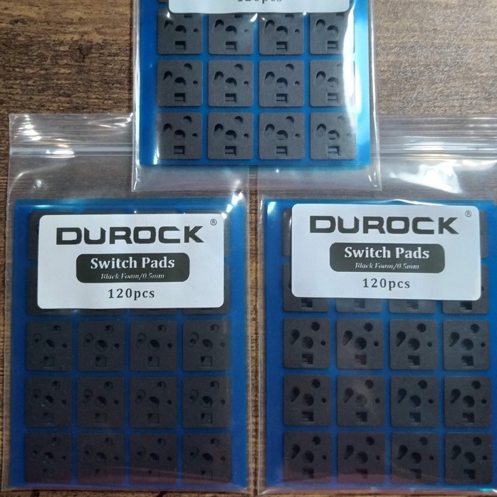 Durock Switch Pads - 0.5mm Poron (120 pcs) | Shopee Philippines
