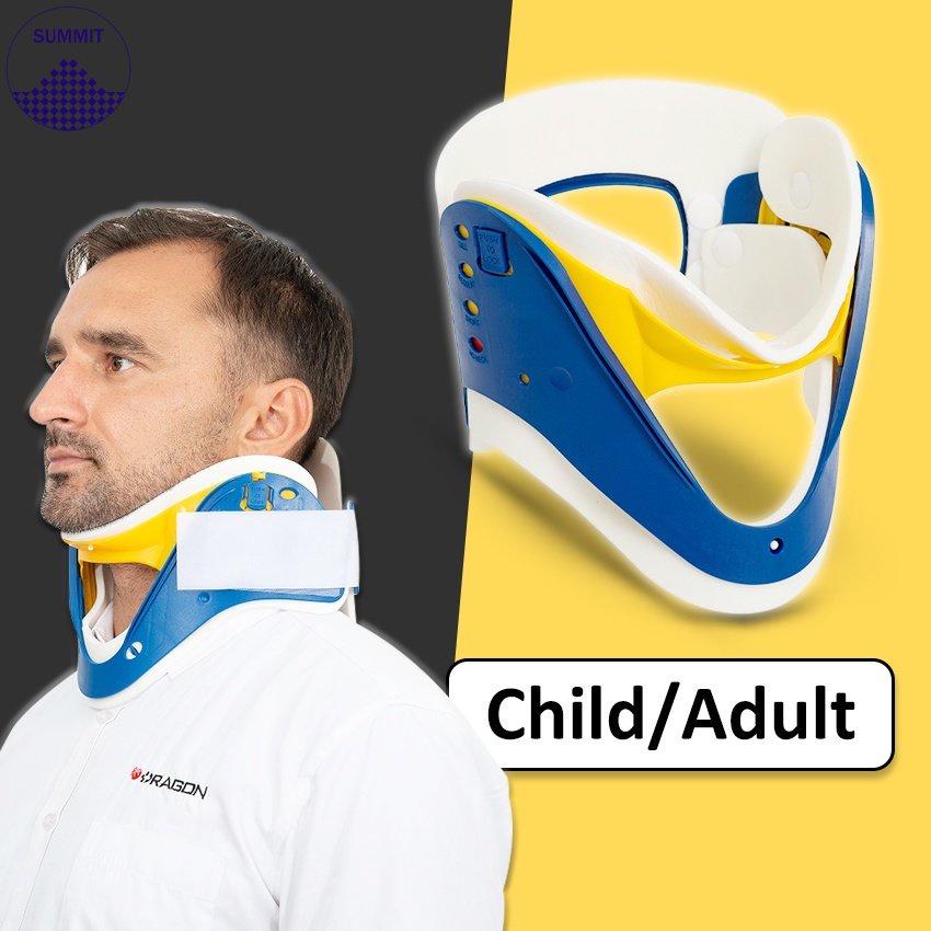 Adjustable Neck Collar Brace Cervical Collar Neck Support For Adult ...