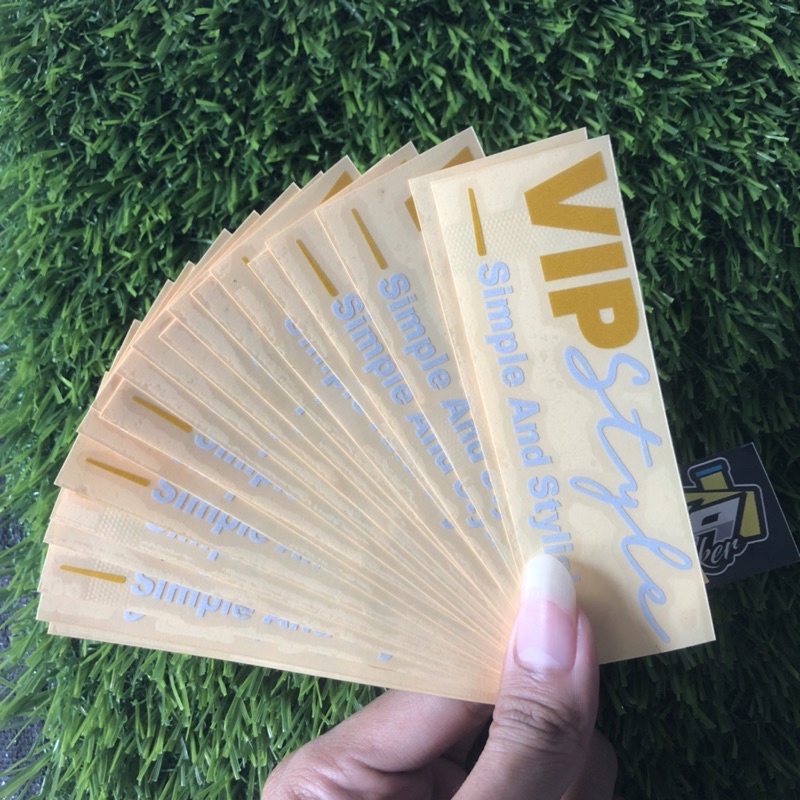 Vip sticker* STYLE sticker cutting | Shopee Philippines
