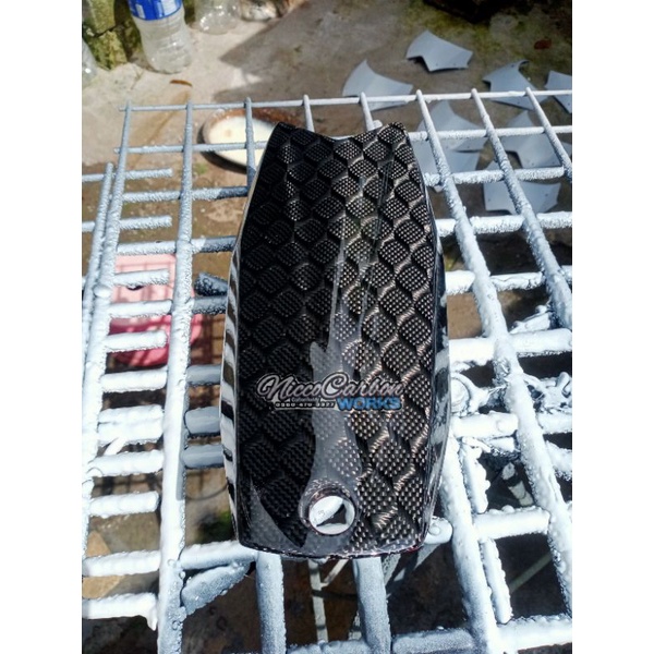 Legit Carbon Fiber Raider Fi Compartment Cover | Shopee Philippines
