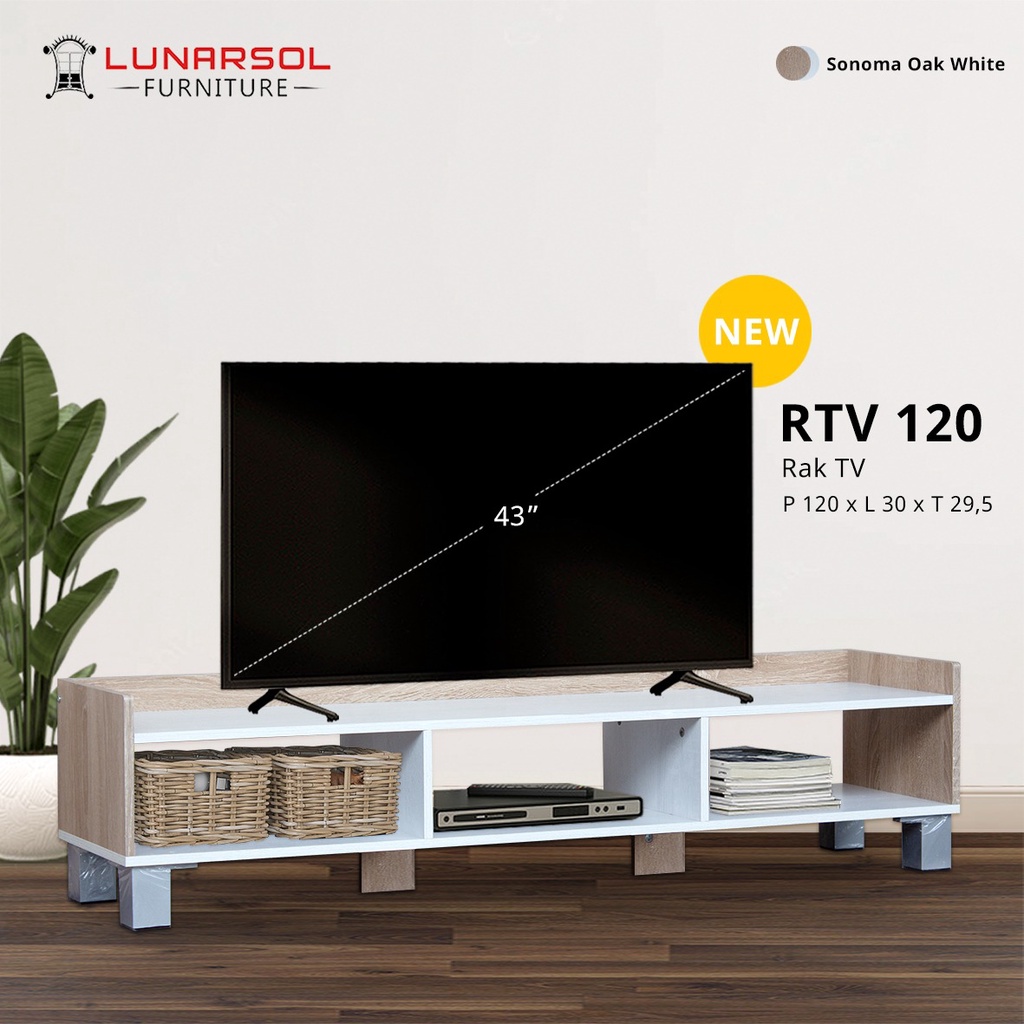 Lunarsol 120 Tv Rack / Tv Table / Modern Tv Buffet / Free shipping 35km ...