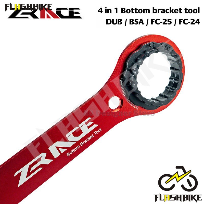 ZRACE 4in1 Bottom Bracket Wrench Tool Compatible with DUB SHIMANO BSA ...