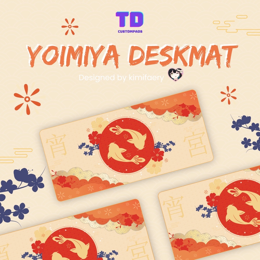 Yoimiya Deskmat by Kimifaery - Gaming Mousepad (Speed Type Variant ...