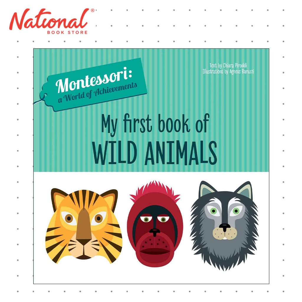 The Montessori Method: My 1st Book Of Wild Animals - Board Book - Books ...