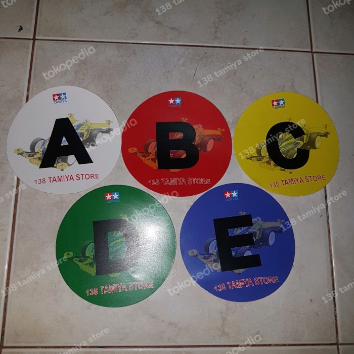 Tamiya STICKER BOX START A-B-C-D -E | Shopee Philippines