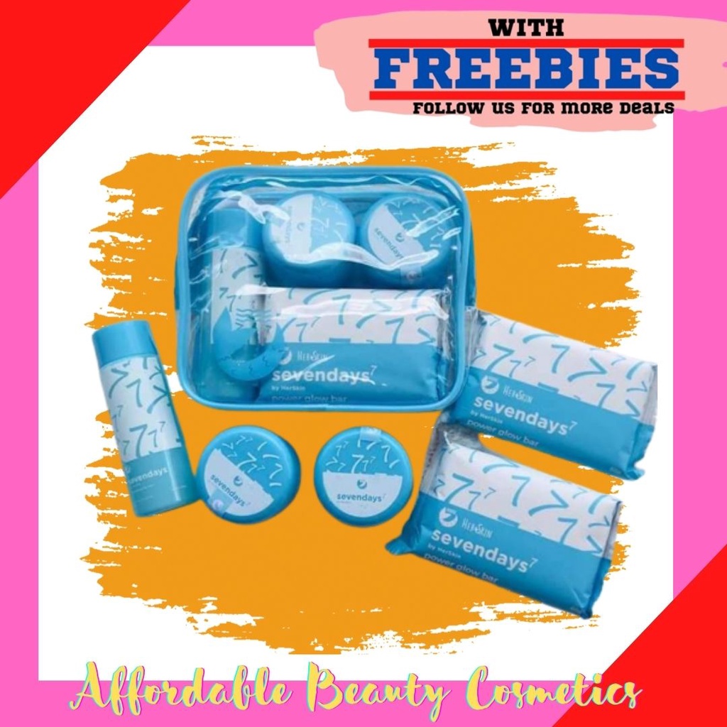 Original Sevendays Power Exfoliating Set by Herskin 7days her skin ...