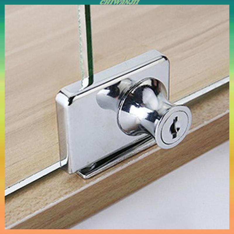 [Chiwanji1] Heavy Duty Display Cabinet Showcase Lock Glass Door Lock ...