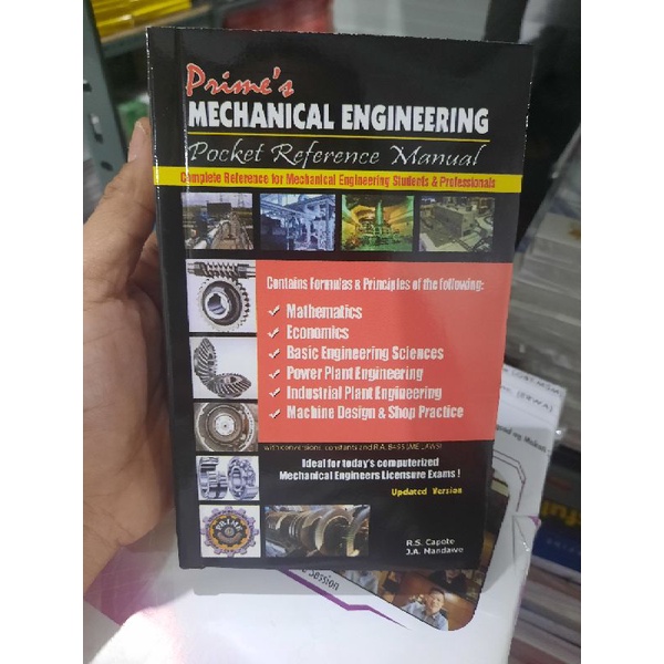 Primes Mechanical Engineering Reference Manual R.S Capote J.A Mandawe ...