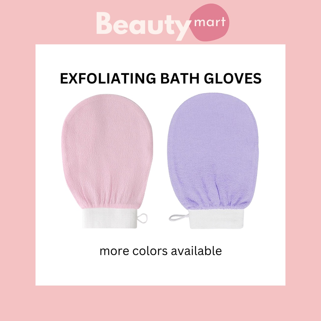 Shower Bath Gloves Korean Exfoliating Wash Skin Mitt | Massage Loofah ...