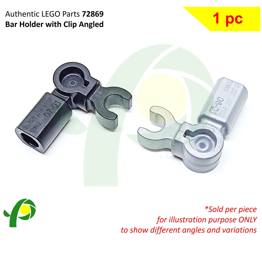 LEGO Parts 72869 Bar Holder with Clip Angled | Shopee Philippines