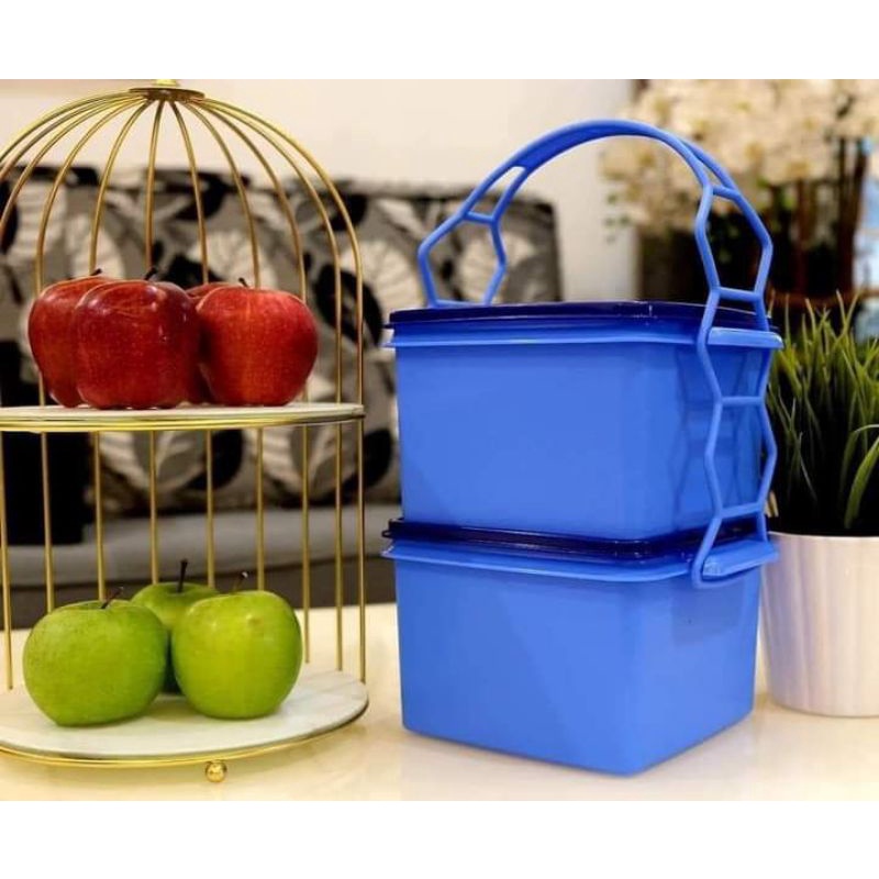 Tupperware double deep with cariolier 1.7L | Shopee Philippines