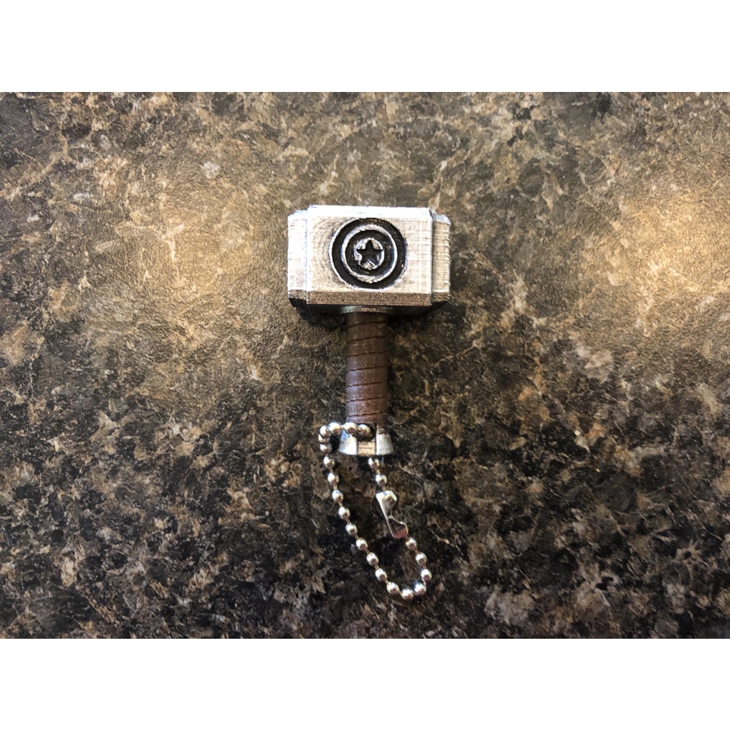 Captain America Mjolnir Keychain | Shopee Philippines