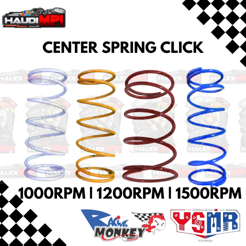 Center Spring Click 125/150/ PCX/ ADV/ GY6/ Airblade/ BeatFI 1000 rpm ...