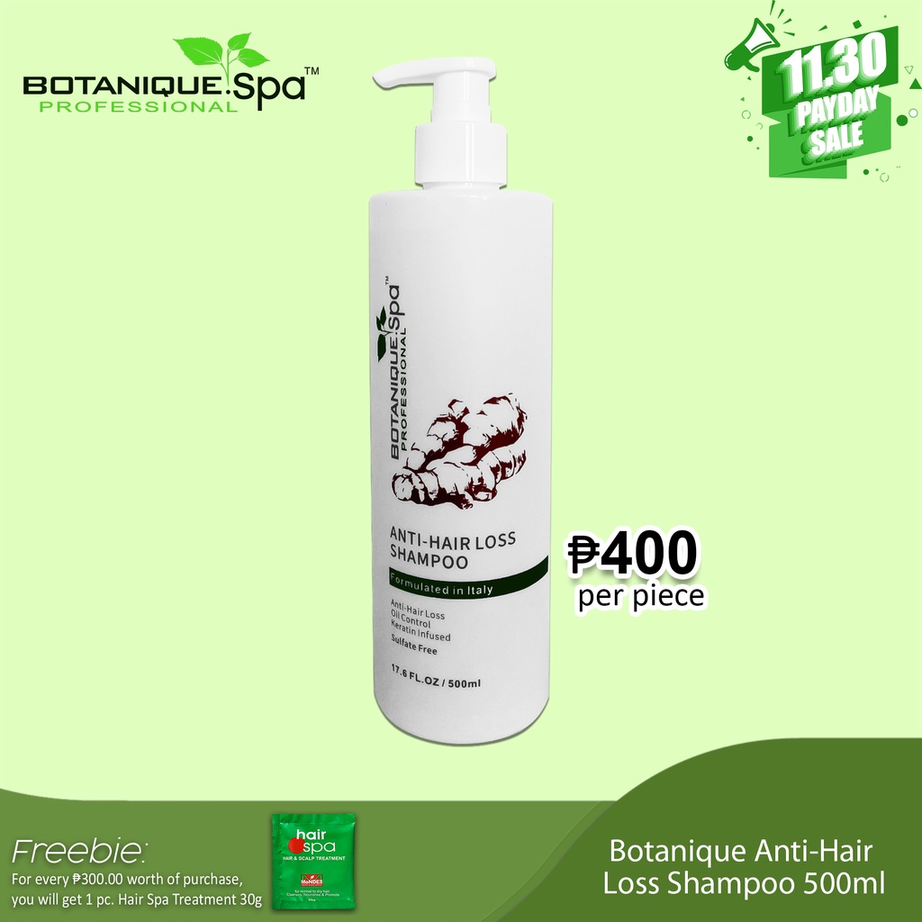 Botanique Anti-Hair Loss Shampoo 500ml | Shopee Philippines