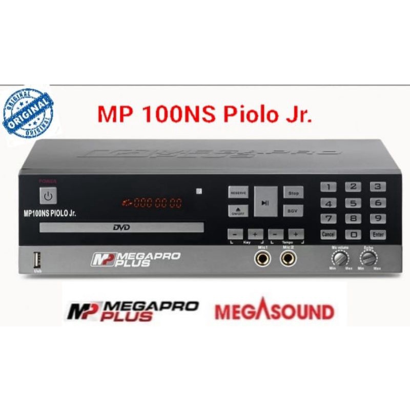 Megapro MP 100NS Piolo Jr Karaoke DVD player | Shopee Philippines