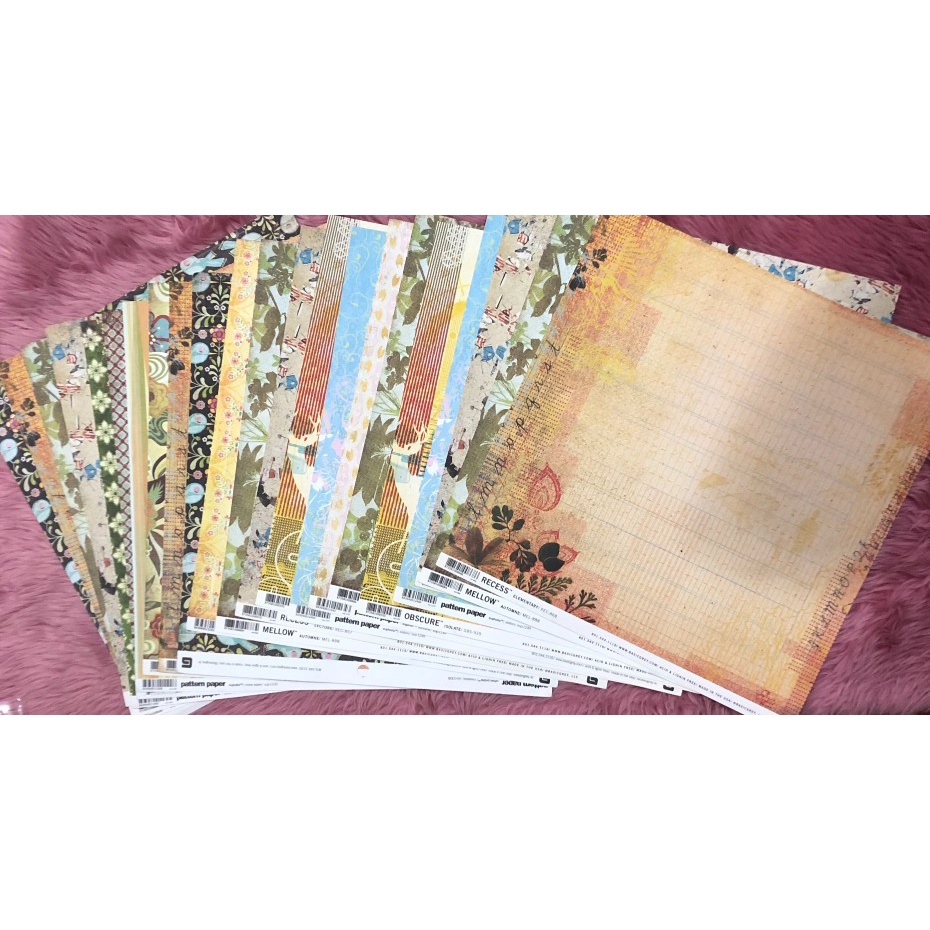 Basic Grey Paper Sets # 1 ( 22 pcs-395 ) | Shopee Philippines