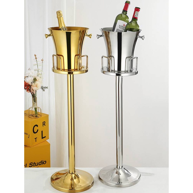 KITCHENWARE_NUMBER1 Classic Model Wine Cooler Stand Stainless Steel ...