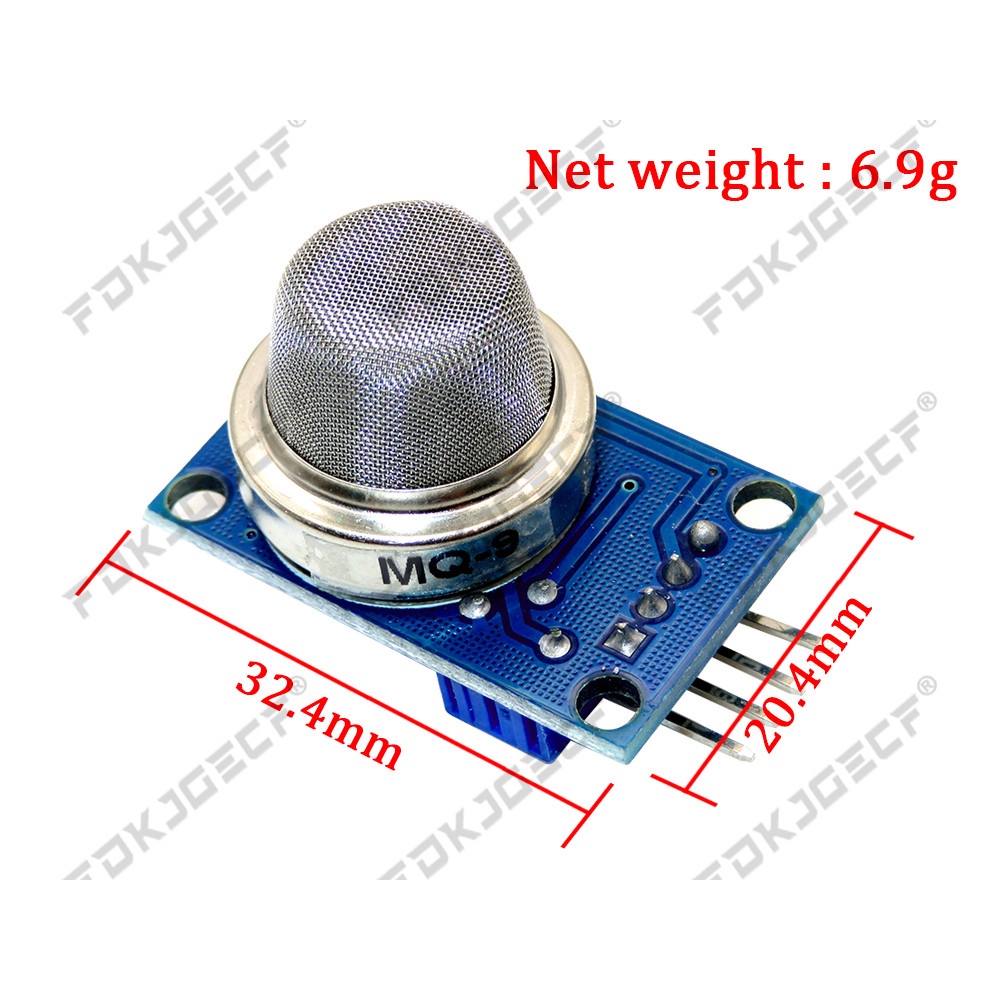 MQ-9 Combustible Gas Detector Carbon Monoxide CO Sensor Module for ...