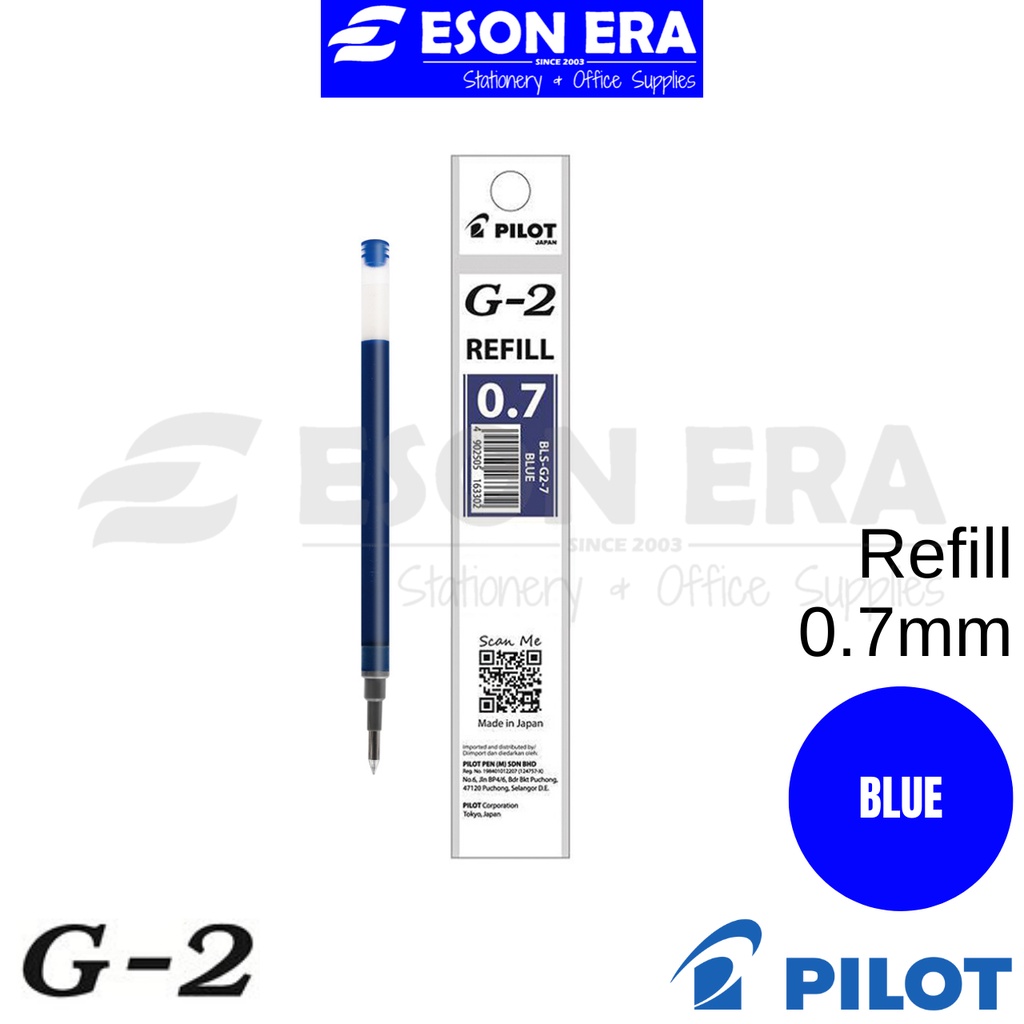 Pilot G-2 Gel Pen Refillable Retractable 0.38mm / 0.5mm / 0.7mm / 1.0mm ...