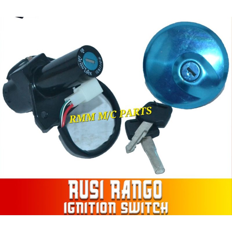 IGNITION SWITCH WITH TANK CAP RUSI RANGO | Shopee Philippines
