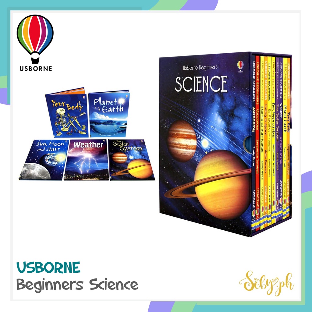 SOBY PH - Usborne Beginners Science 10 Books Collection Set - Ages 5-7 ...