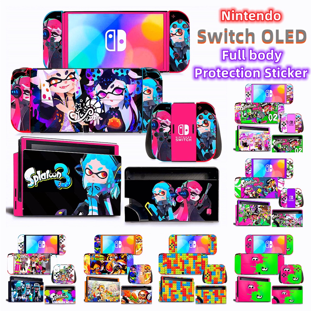 Nintendo Switch OLED Game Console Pain Sticker/Switch 2/3/, Various ...