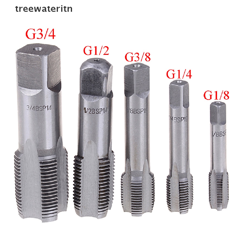 ritn G1/8 1/4 3/8 1/2 3/4 HSS Taper Pipe Tap BSP Metal Screw Thread ...