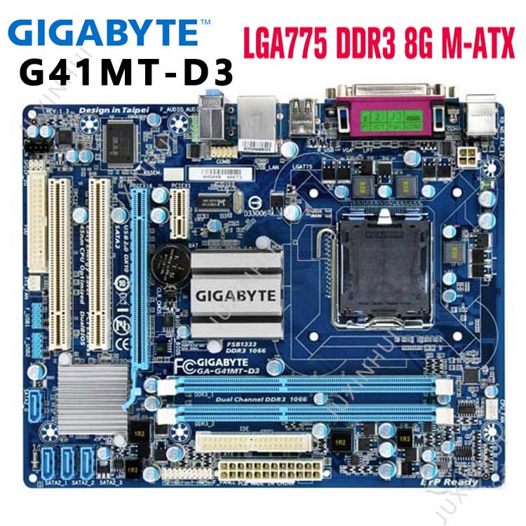 GIGABYTE GA-G41MT-S2 GA-G41MT-D3 GA-G41MT-S2PT Desktop Motherboard G41 ...