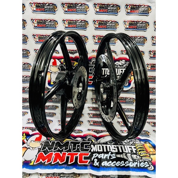 G REN MAGS GR5 W/ DISC PAIR F1.20/17 R 1.40/17/ 1.6/1.85/17 RAIDER150 ...