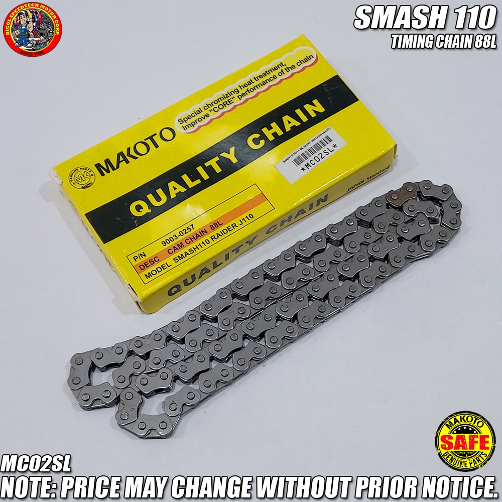 SMASH 110 TIMING CHAIN 88L (MC02SL) | Shopee Philippines