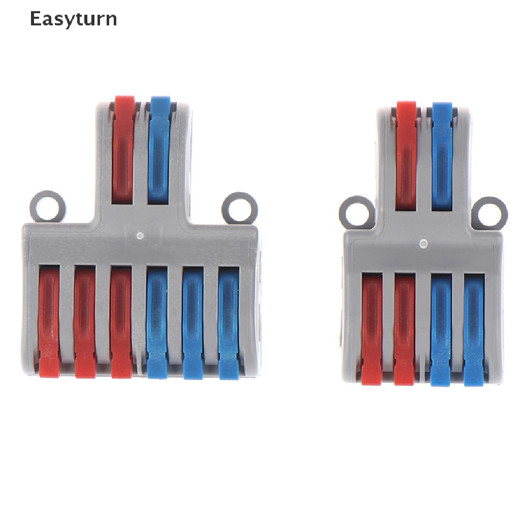 Easyturn Spring Lever Terminal Block Electric Cable Wire Connector PCT ...