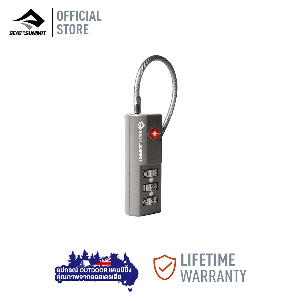 Sea to Summit COMBO CABLE TSA LOCK (SINGLE PACK) Key Bag | Shopee ...