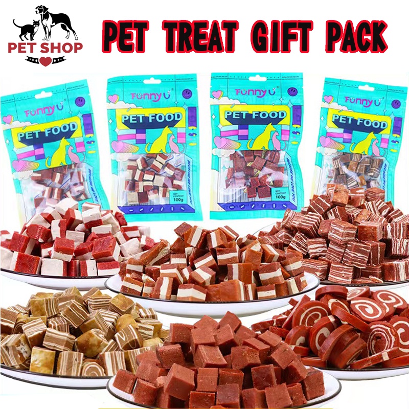 100g Pet Dog Food Beef Dog Treats Dog Snack Chicken Cheese Granule Dog ...