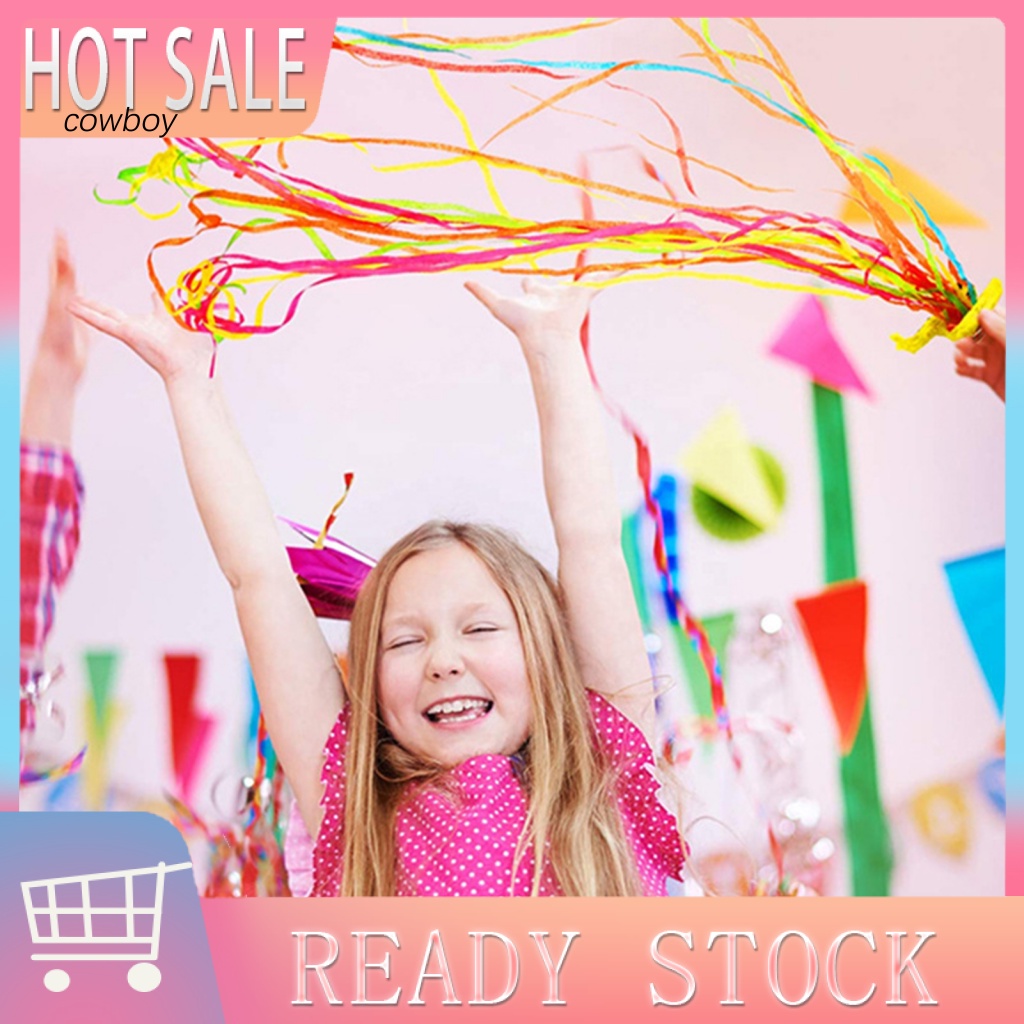 COW| Handheld Paper Cracker for Birthday No Mess Confetti Crackers ...