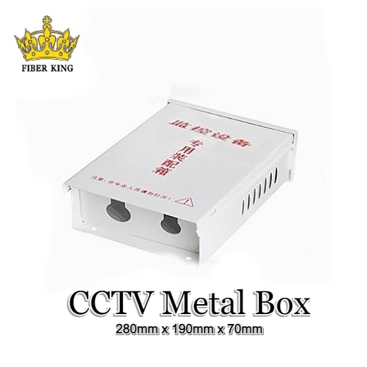 FIBER KING Indoor/Outdoor Waterproof Electrical/CCTV Junction Box ...