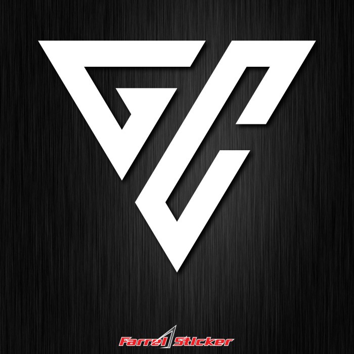 GC Logo sticker VIRAL GC MOTOR HITS CUTTING sticker | Shopee Philippines